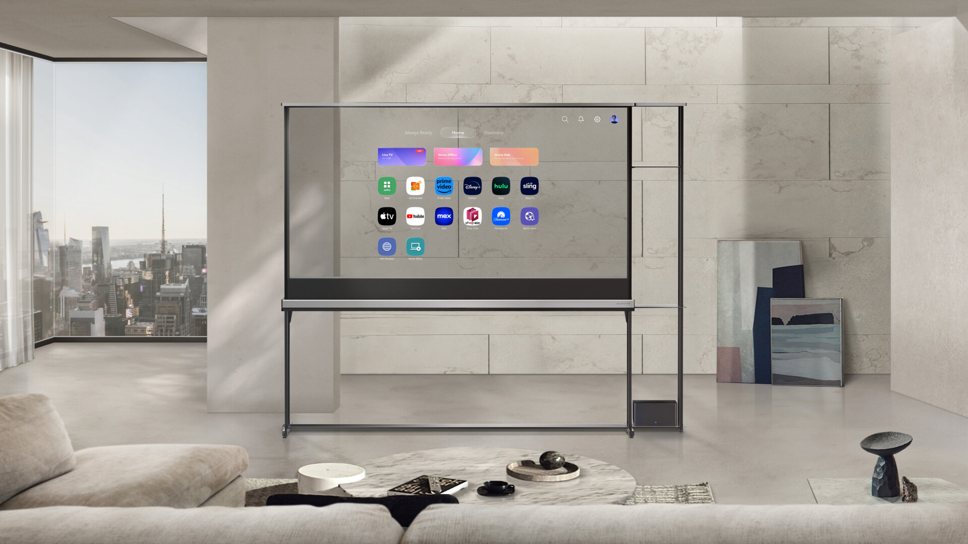 50.000 Euro: LGs transparenter OLED-Fernseher geht an den Start ...