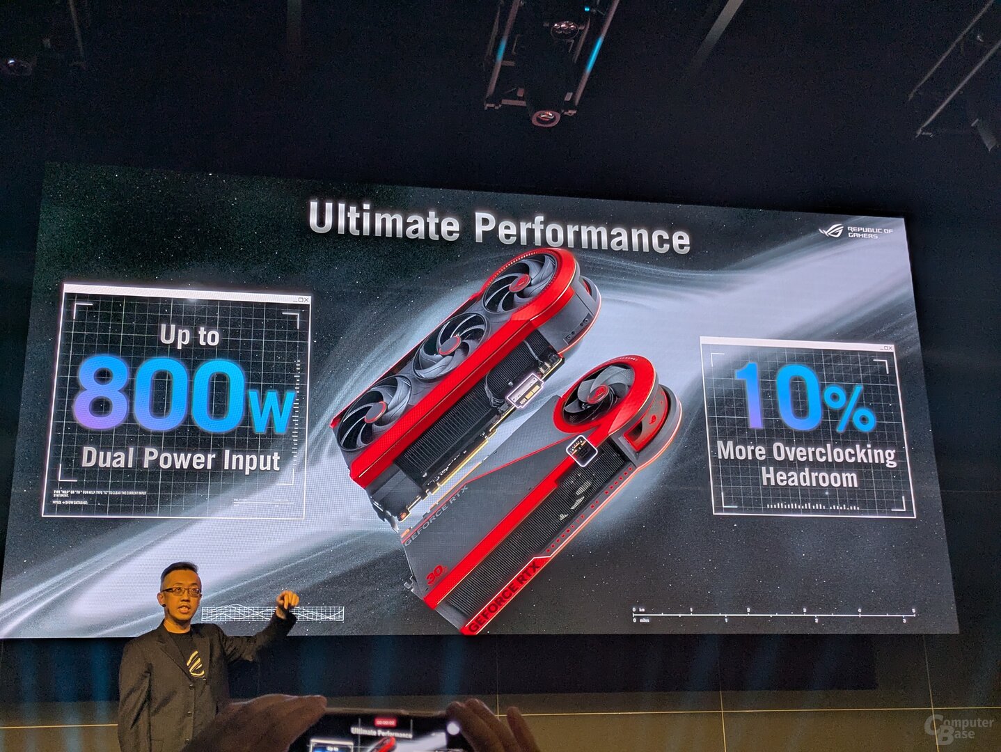 Gamescom 2025: Asus stellt die RTX 5090 ROG Matrix mit 800 Watt TDP vor ...