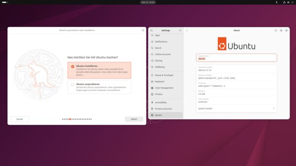 Linux-News der Woche: Ubuntu 25.10 mit GNOME 49 & Kernel 6.17, ROCm für RX 9060 - ComputerBase