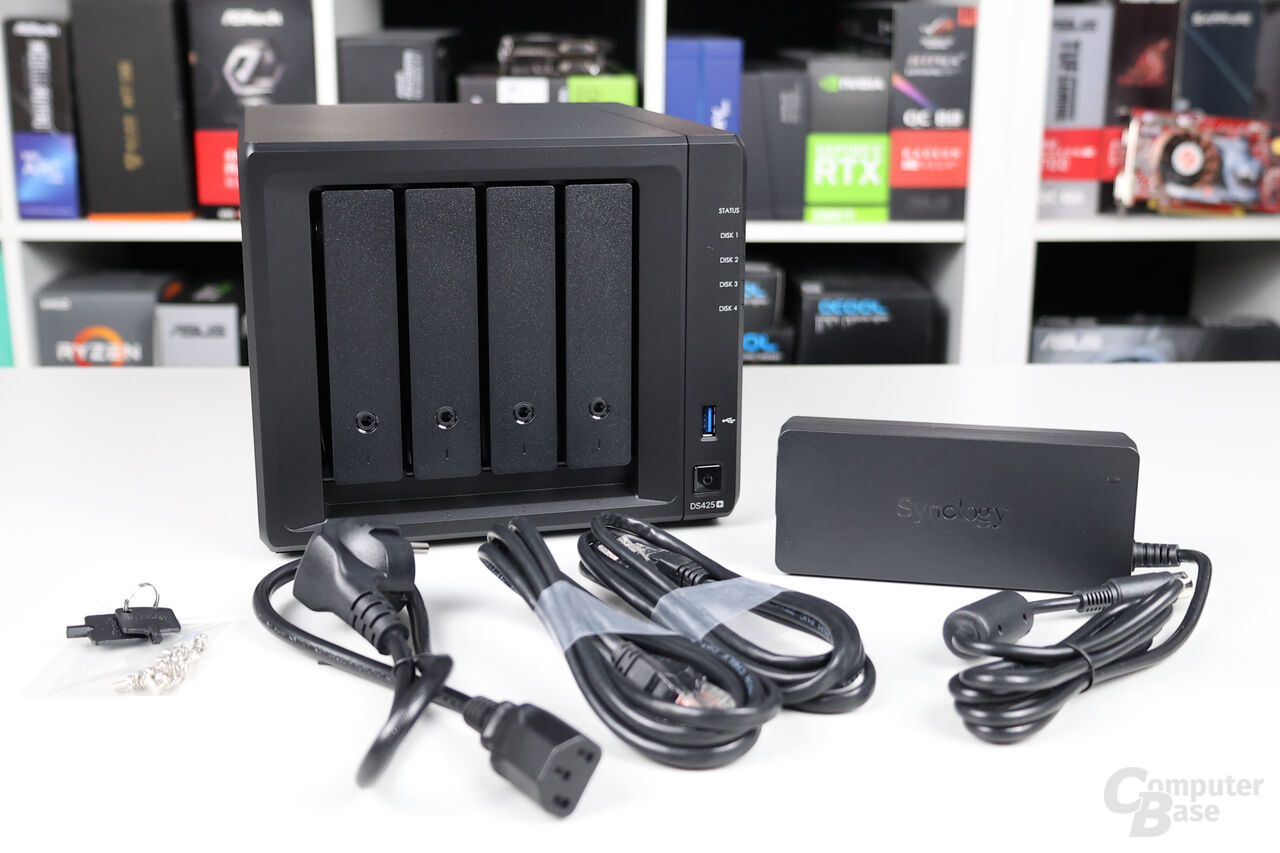 Synology DS425+ NAS im Test - ComputerBase