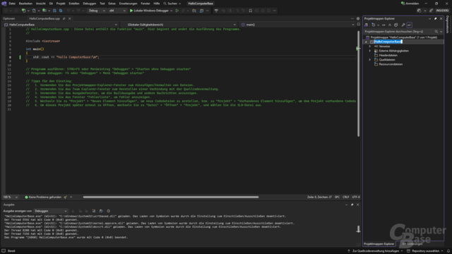 Visual Studio 2026 Download - ComputerBase