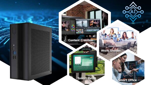 ASRock DeskSlim: KI und Lautstärke streiten sich ums AMD- oder Intel-Barebone - ComputerBase