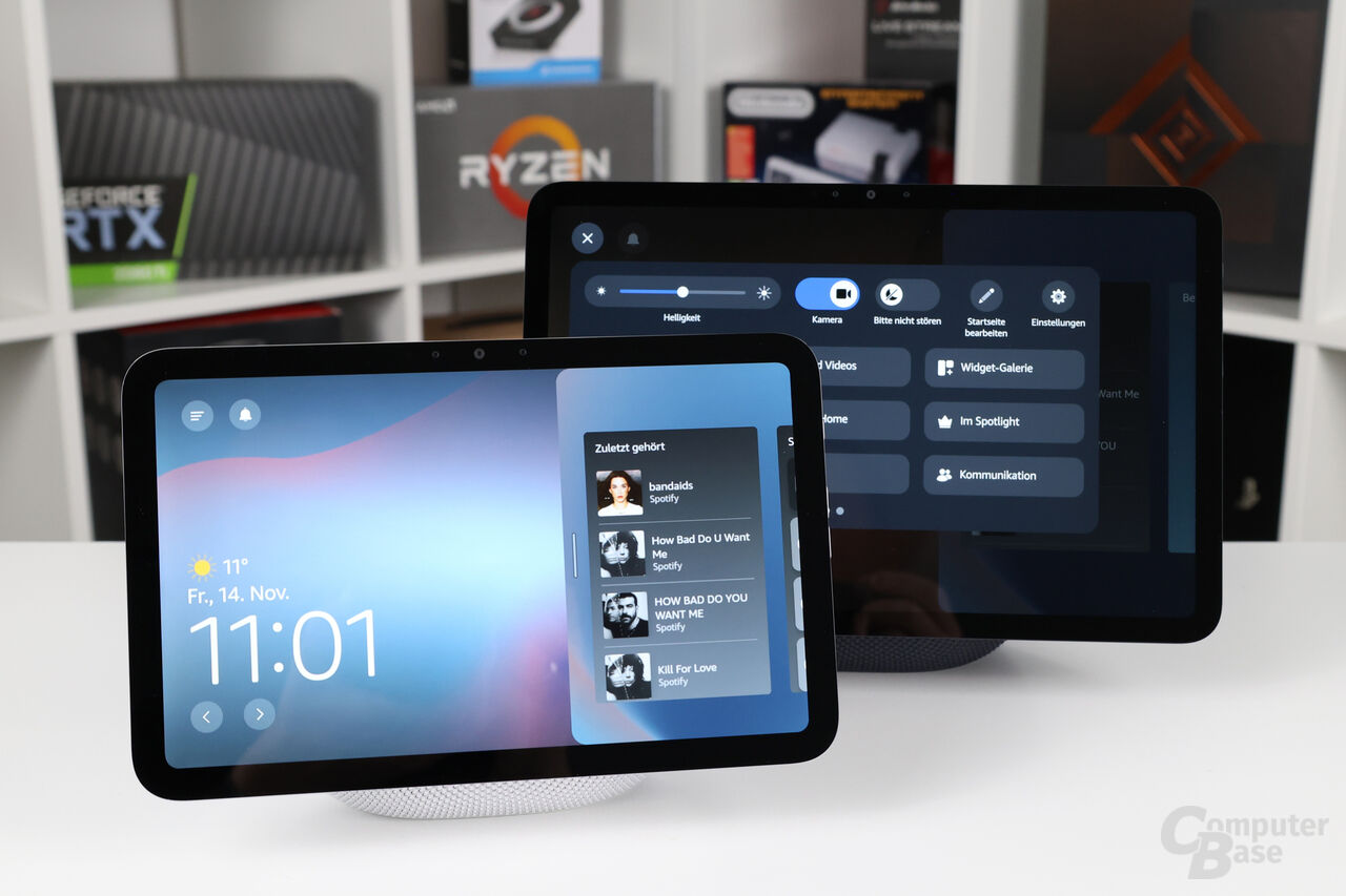 Amazon Echo Show 8 und Echo Show 11 im Test - ComputerBase