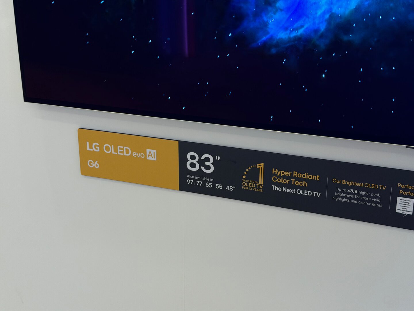 OLED-Fernseher: LG lässt die großen C6 zum neuen G6 aufrücken ...