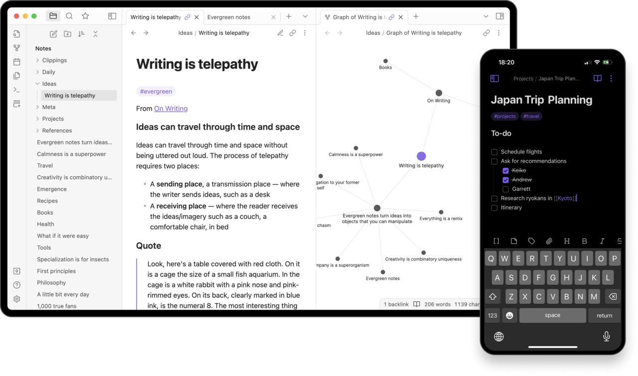 Kostenlose Notiz-App: Obsidian 1.11.4 will Nutzung deutlich ...