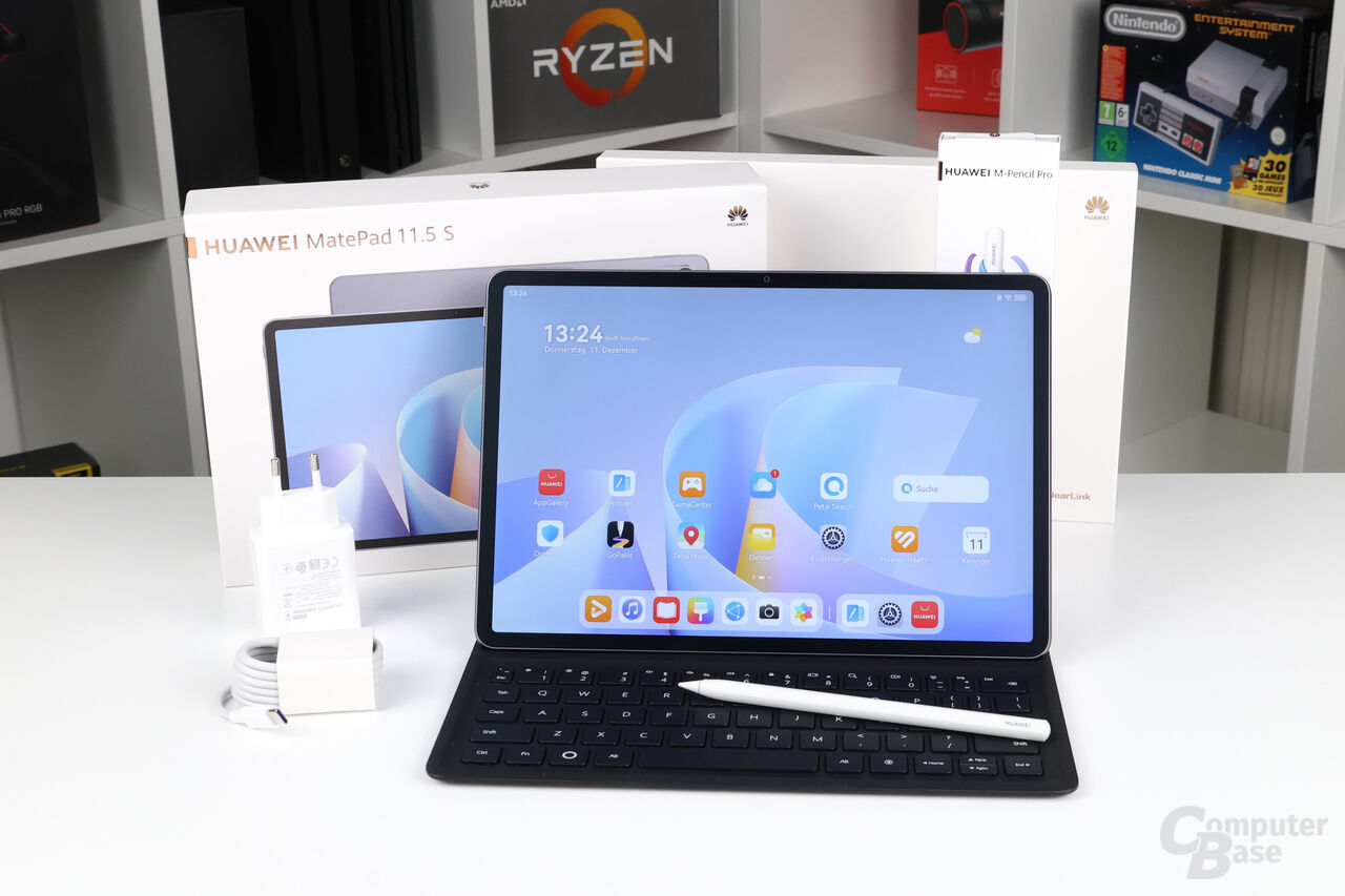 Huawei MatePad 11.5 S (2026) mit mattem Display im Test - ComputerBase