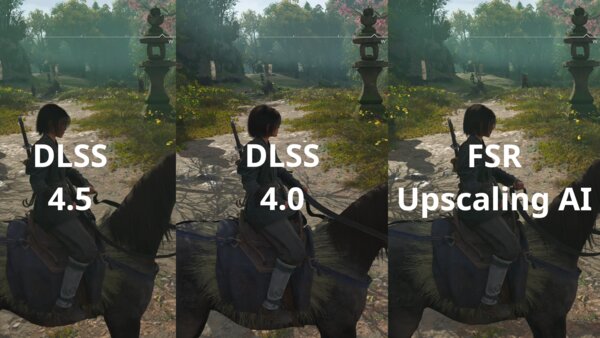 DLSS 4.5 vs DLSS 4 vs. FSR AI im Qualitäts-Test - ComputerBase
