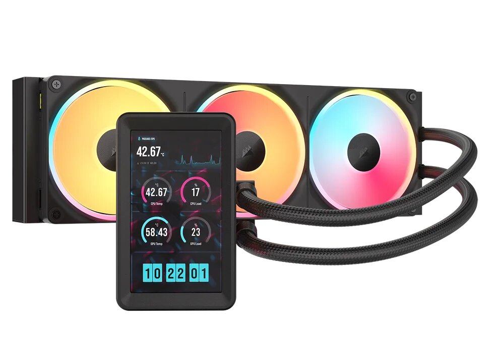 Titan II Ultra 360 LX LCD: Corsair packt Display auf AiO – auch zum ...