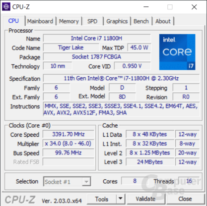 CPU-Z Download - ComputerBase