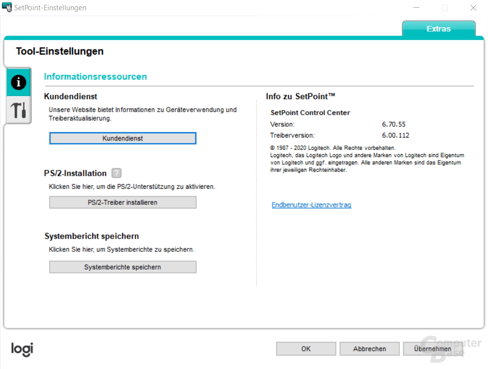 Logitech SetPoint Download - ComputerBase