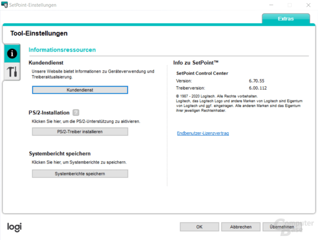 Logitech SetPoint Download - ComputerBase