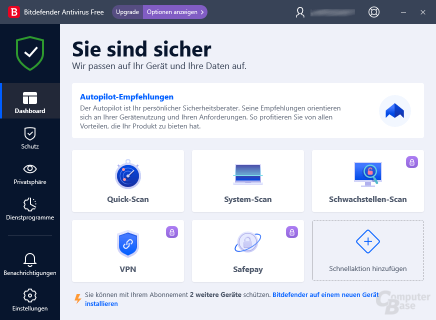 Bitdefender Antivirus Free Download - ComputerBase