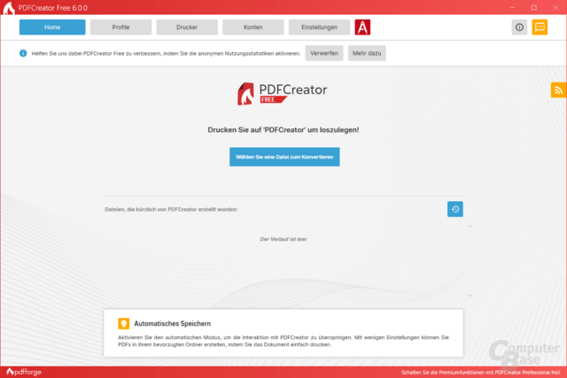PDFCreator Download - ComputerBase