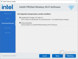 Intel PROSet/Wireless Download - ComputerBase