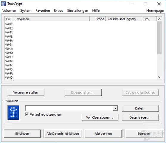 TrueCrypt Download - ComputerBase