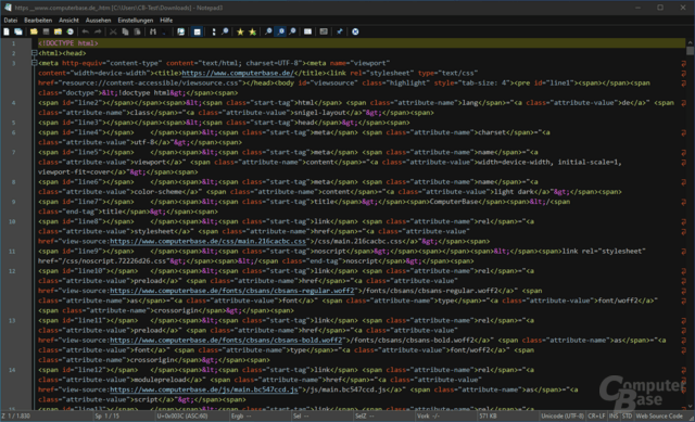 Notepad3 Download - ComputerBase