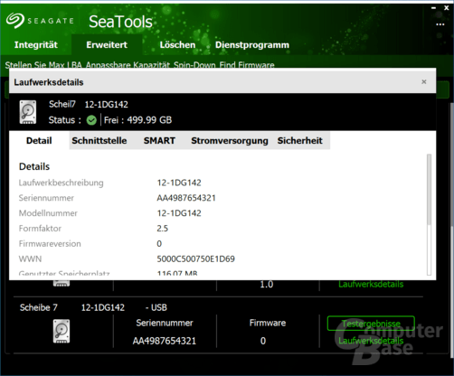 Seagate SeaTools Download - ComputerBase