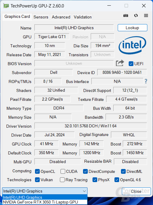 GPU-Z Download - ComputerBase