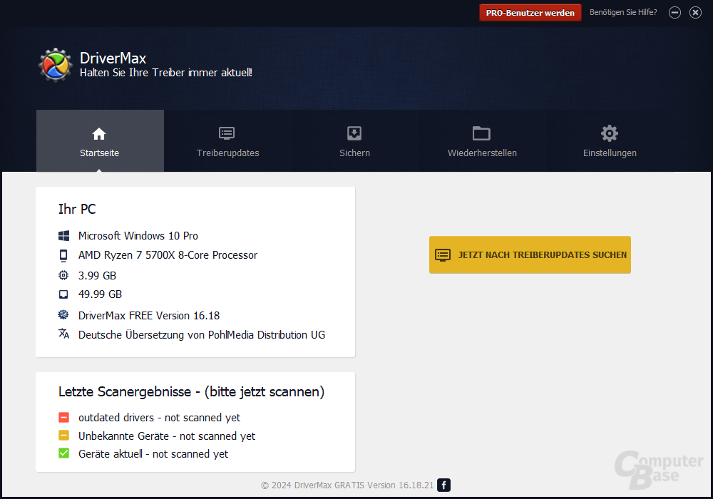 DriverMax Download - ComputerBase