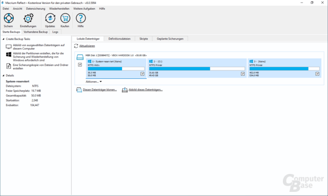 Macrium Reflect Free Edition Download - ComputerBase