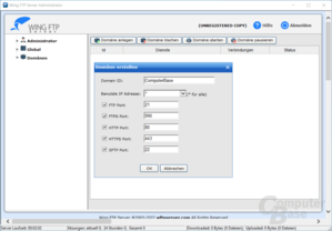 Wing FTP Server Download - ComputerBase