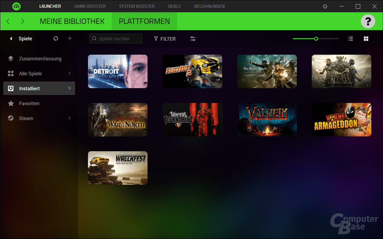 Razer Cortex Download - ComputerBase