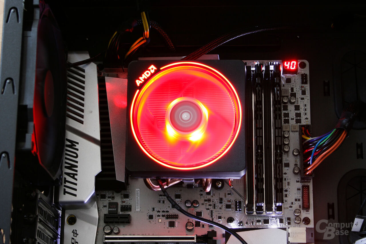 AMD Wraith Prism im Test: Ein Boxed-Kühler, der sich nicht verstecken ...