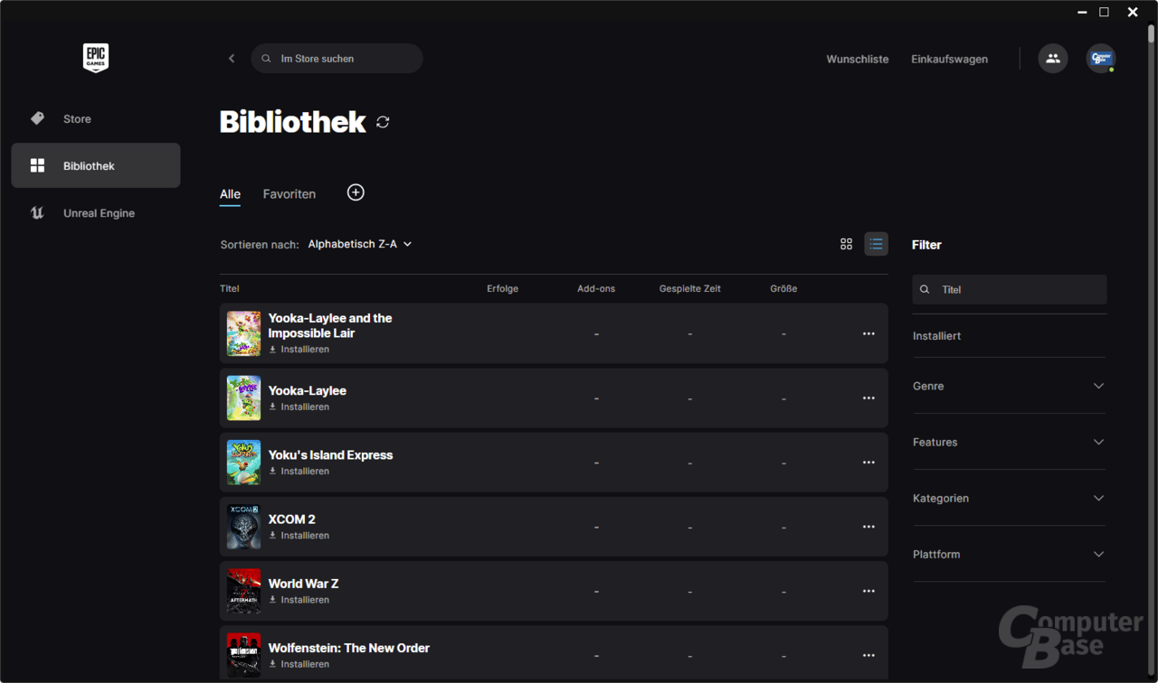 Epic Games Launcher Download - ComputerBase