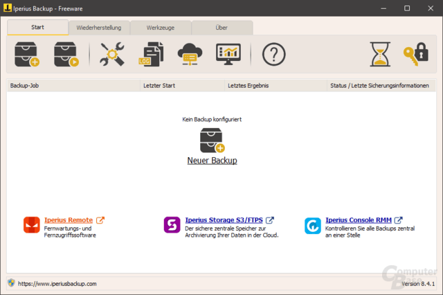 Iperius Backup Free Download - ComputerBase