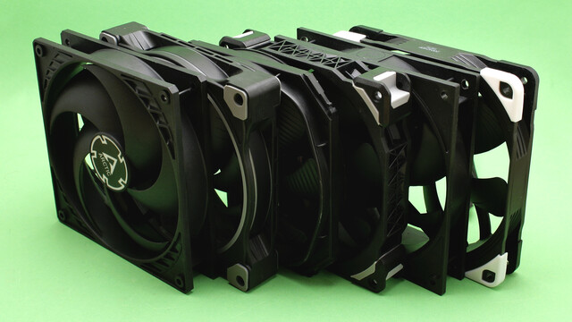 140-mm-Lüfter für Radiatoren im Vergleichstest - ComputerBase
