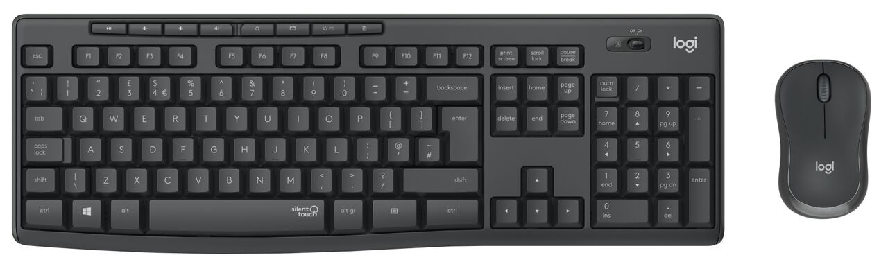 Logitech K295 Silent Wireless: Tastatur und Maus werden leiser gemacht ...