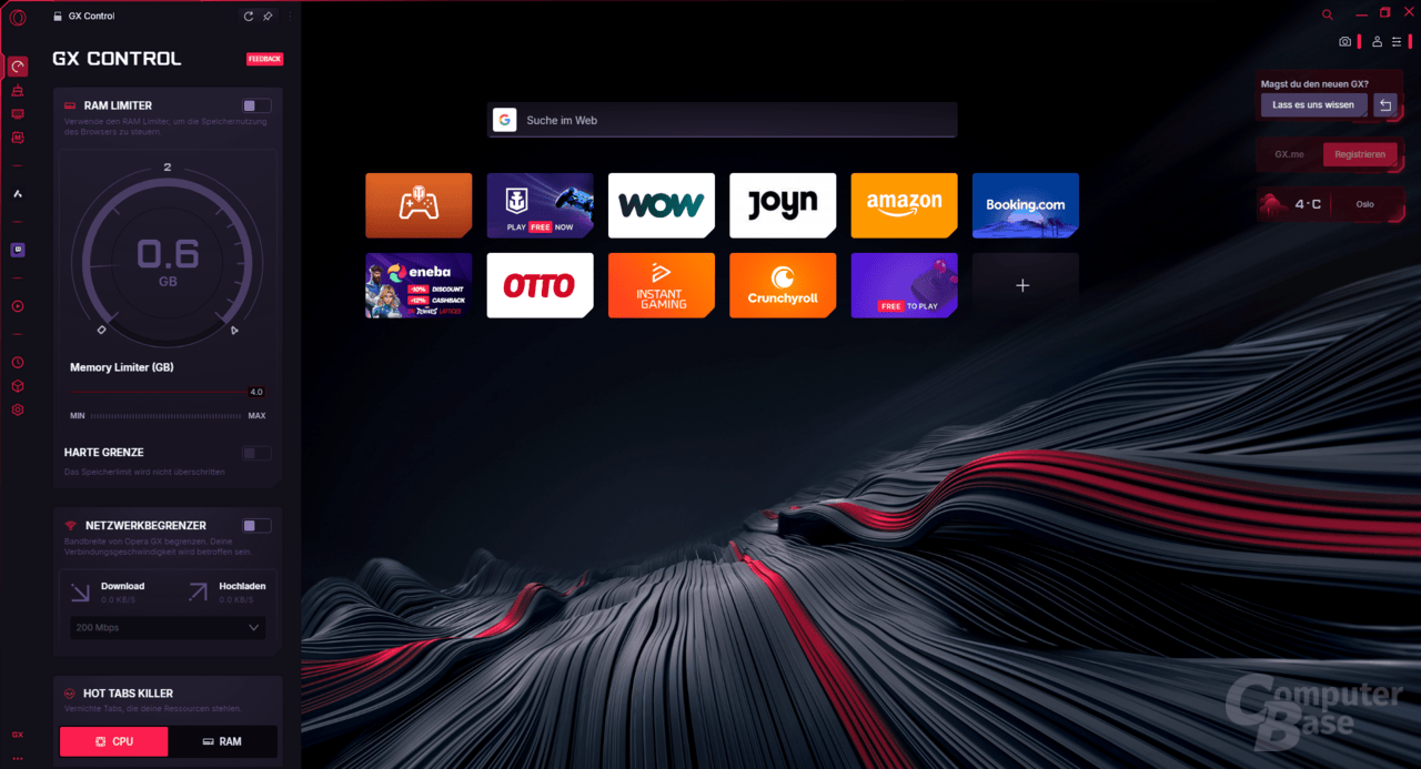 Opera GX Download - ComputerBase