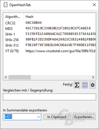 OpenHashTab Download - ComputerBase