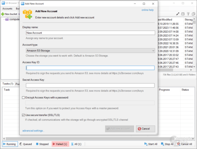 S3 Browser Download - ComputerBase