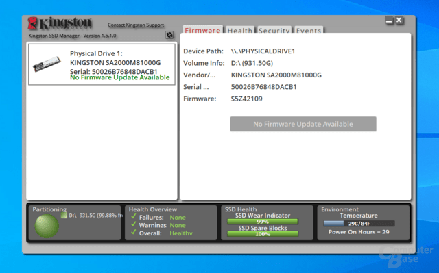 Kingston SSD Manager Download - ComputerBase