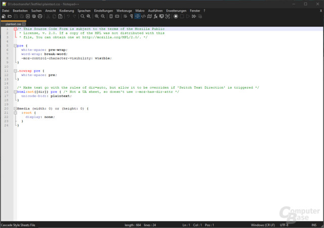 Notepad++ 8.1: Open-Source-Editor jetzt auch für ARM und mit Dark Mode ...